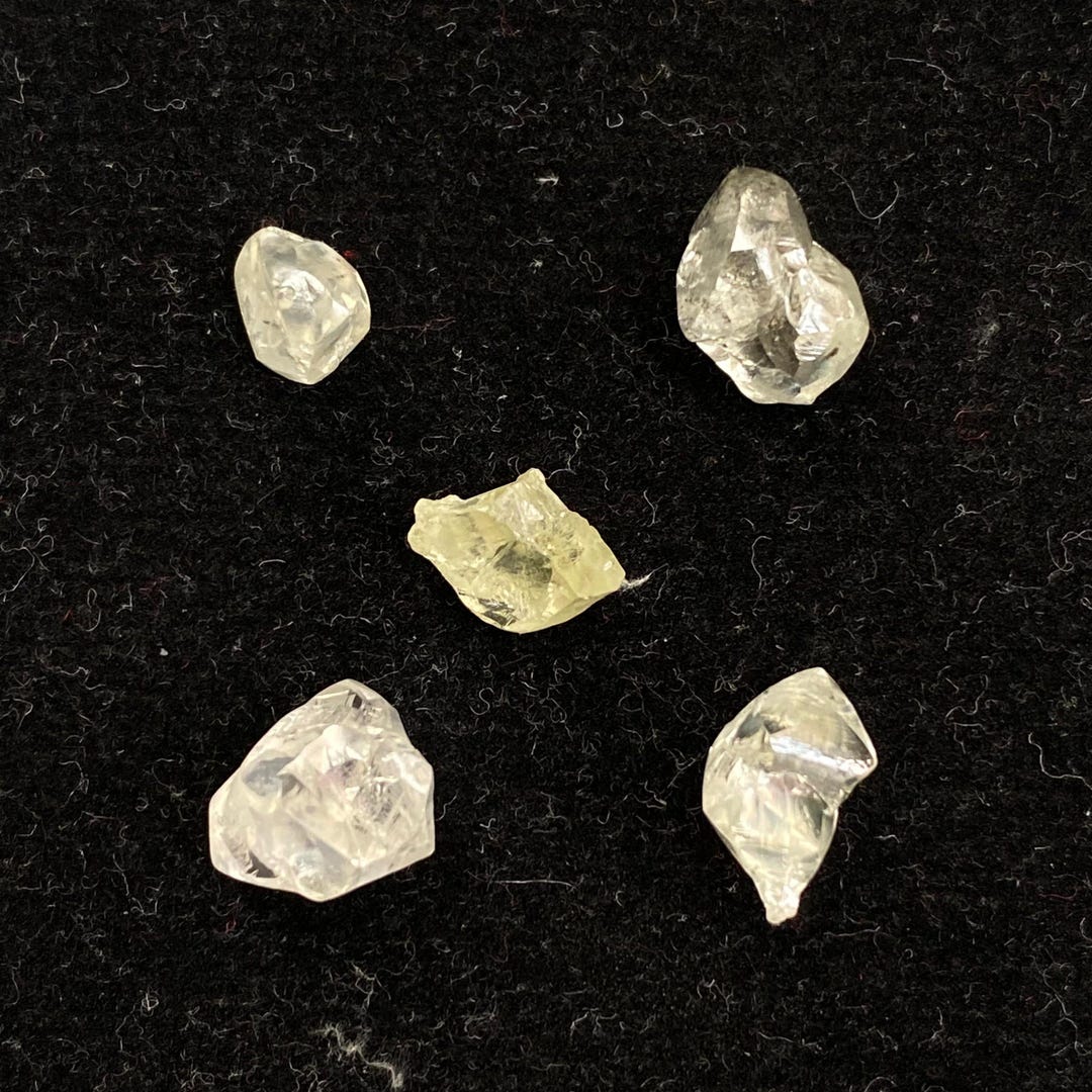 Natural Rough Diamond, Raw Diamond, Uncut Diamond, Grey Yellow and ...