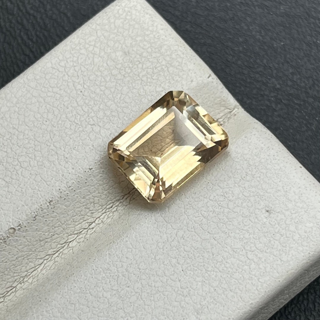 9X11 MM | Peach Imperial Topaz | Octagon Cut | Loose Gemstone ...