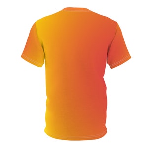 Orange Tee Gradient Color Simple Design No Graphics Shirt - Etsy