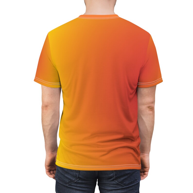 Orange Tee Gradient Color Simple Design No Graphics Shirt - Etsy