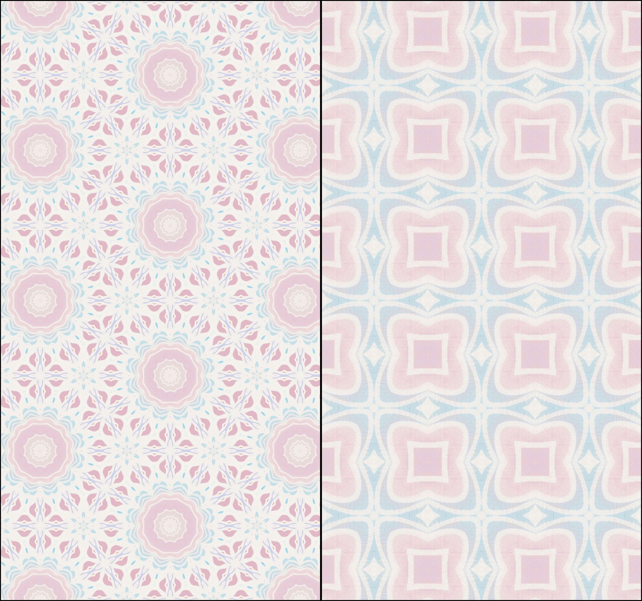 Pastel Digital Paper Pack, Printable Backgrounds, Scrapbooking Paper ...