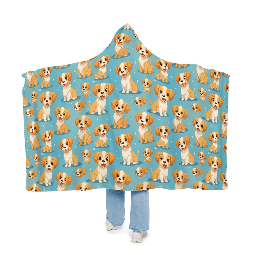 Cartoon Puppies Snuggle Blanket Cozy Blanket Gift - Etsy