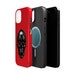Black Skull Magsafe Case, Red - Etsy