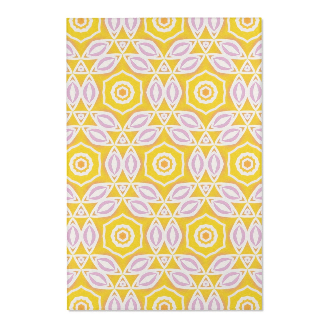 Geometric Pattern Rug - Modern Geometric Design - Vibrant and Stylish ...