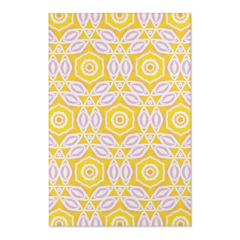 Geometric Pattern Rug - Modern Geometric Design - Vibrant and Stylish ...