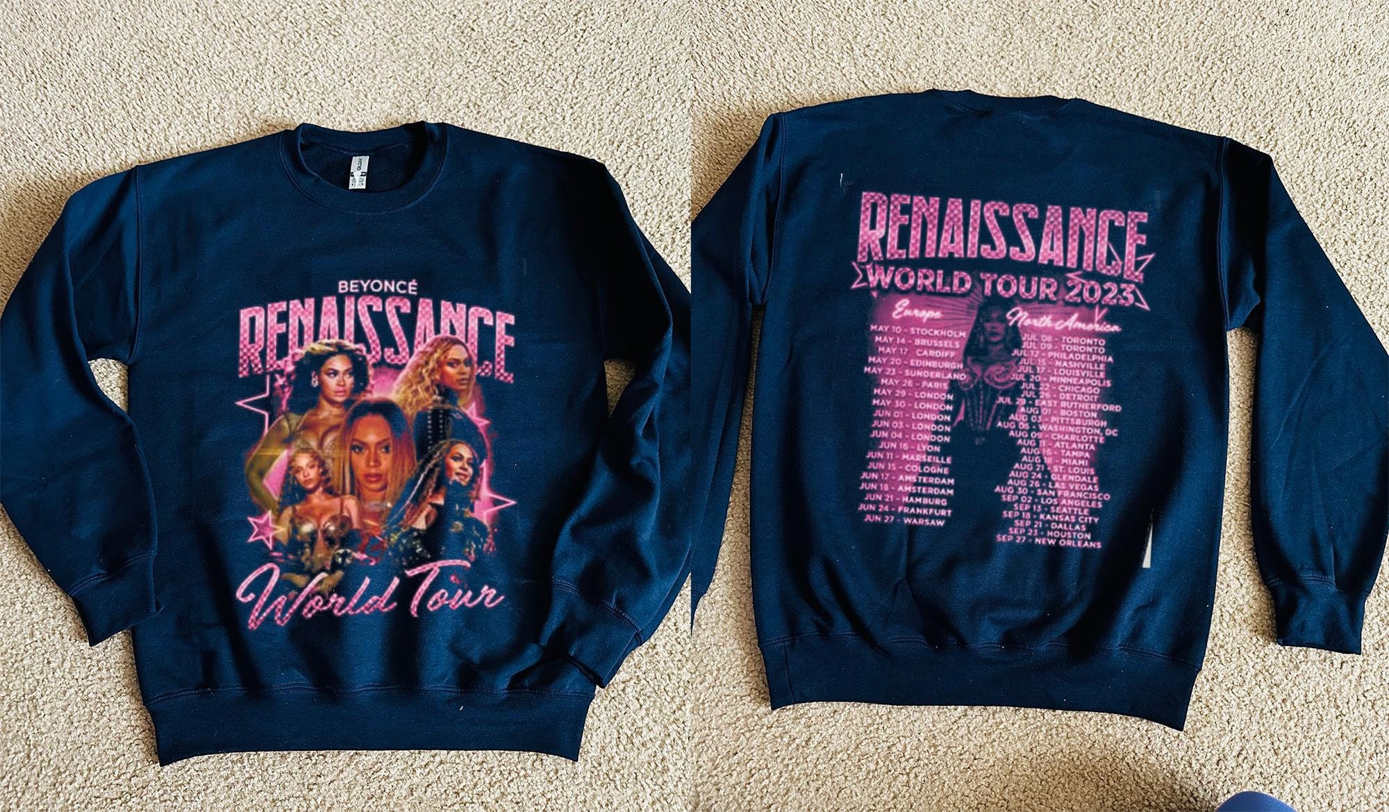 Beyonc Renaissance World Tour Merch, Beyonce Renaissance World Tour ...