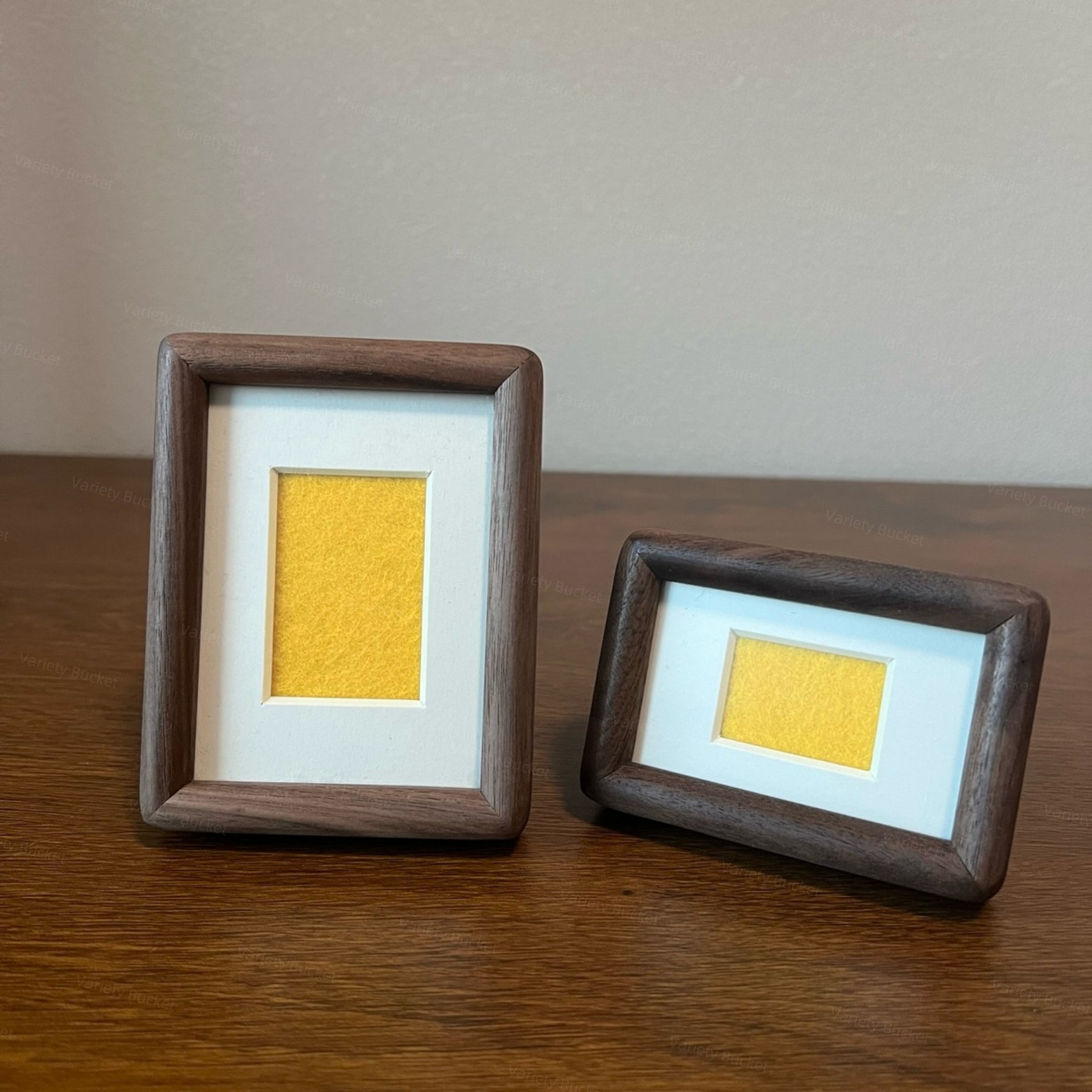 Solid Wood Photo Frame Rustic Walnut Teak Wood Picture Frame, Size From ...