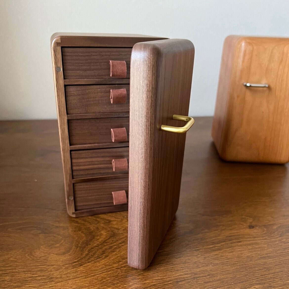 Extra Large Jewelry Box Solid Walnut Wood Jewelry Organizer Solid ...