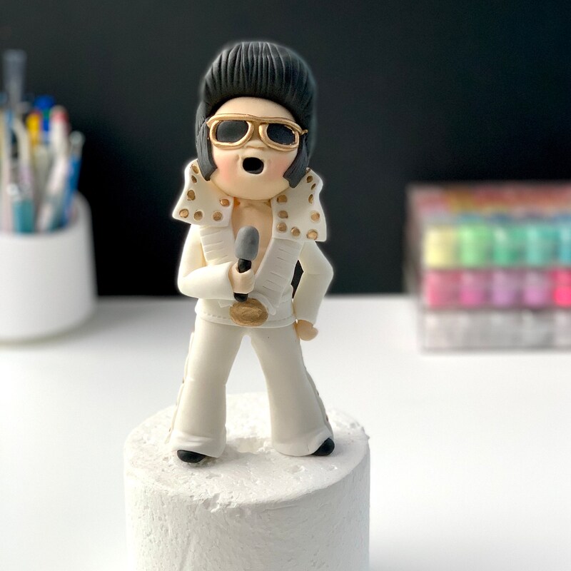 Elvis Cake Topper - Etsy