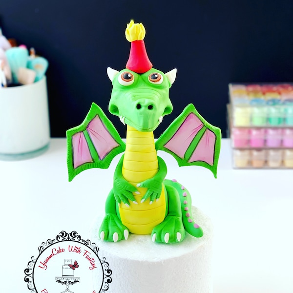 Dragon Cake Topper - Etsy