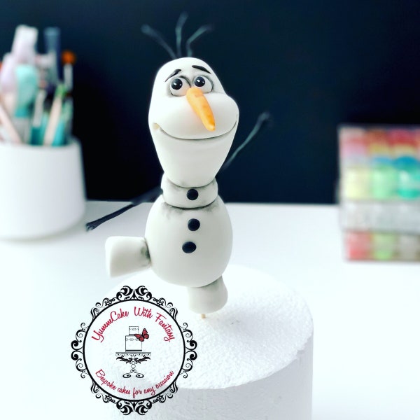 Olaf Cake Topper - Etsy