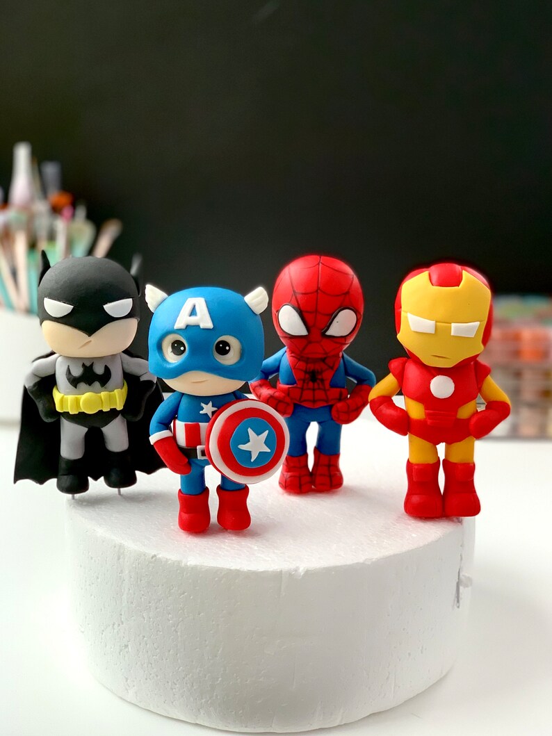 Handmade Heros , Avengers Batman Spider-man Iron Man , Captain America ...