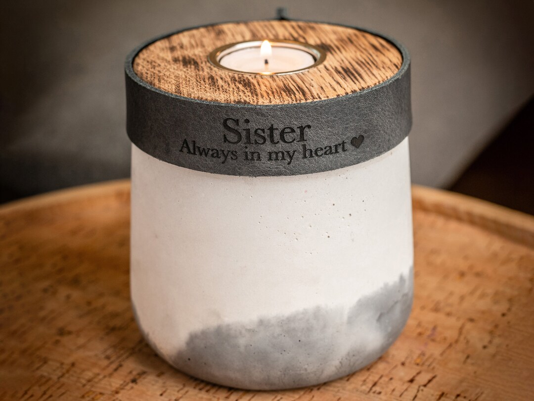 Small Size Human Urn for Cremation Ashes in A White and Grey Two Tone ...