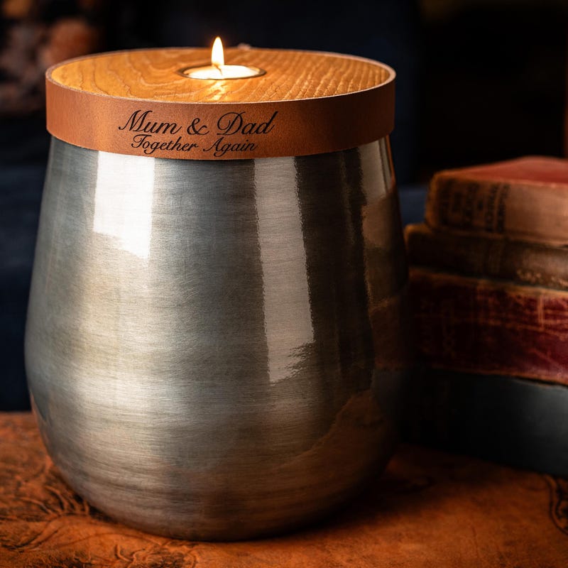 Large Pewter Urns - Etsy
