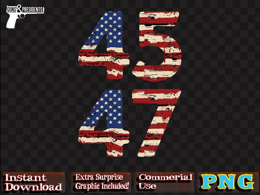 45 47 PNG Design File - Etsy