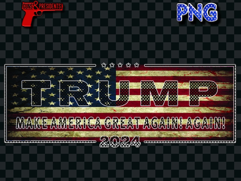 Trump Logo PNG Donald Trump 2024 Election Graphic Trump - Etsy
