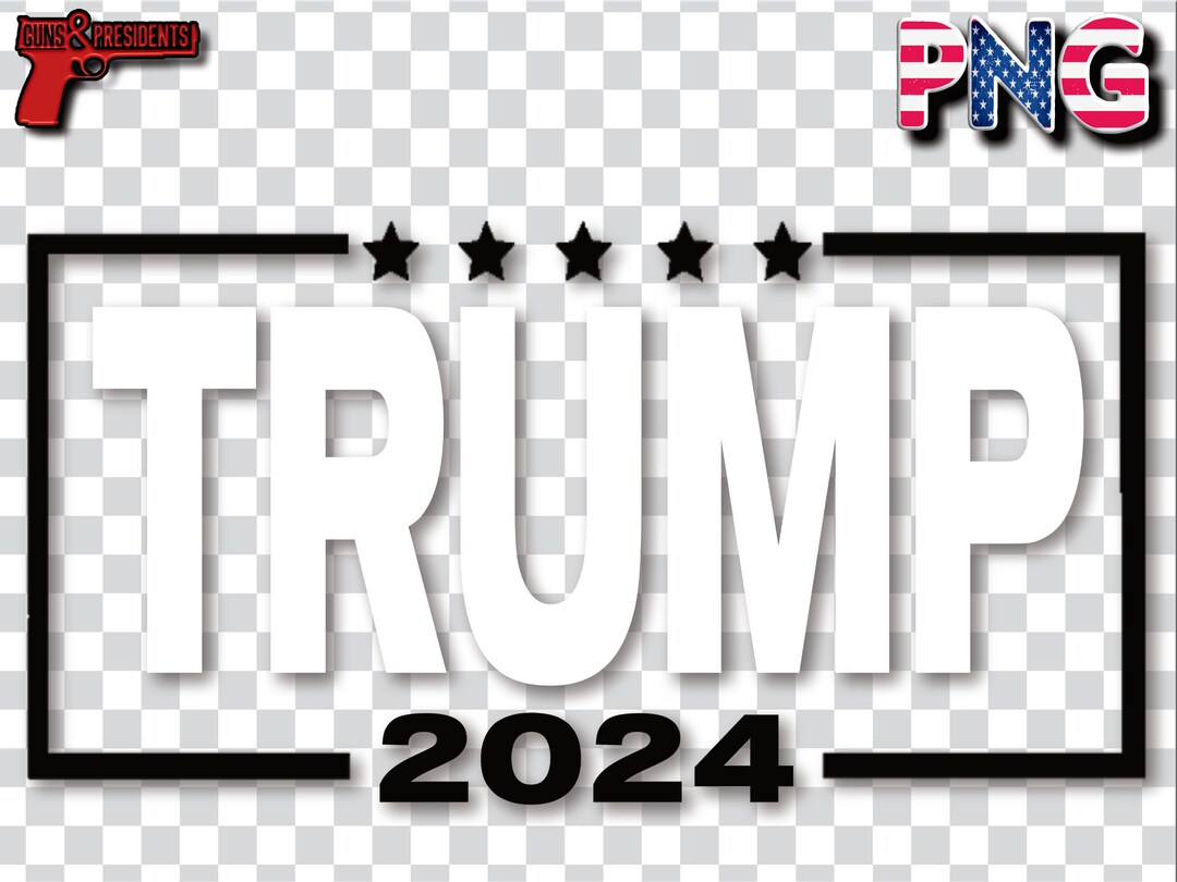 Trump 2024 Png, Trump Word Png, Diseño Pro Trump, Diseño de camisa en ...