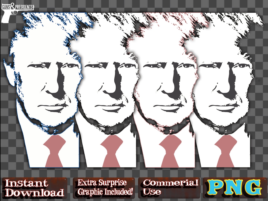 Trump Art American Flag Trump Flag Png Vintage Donald Trump - Etsy