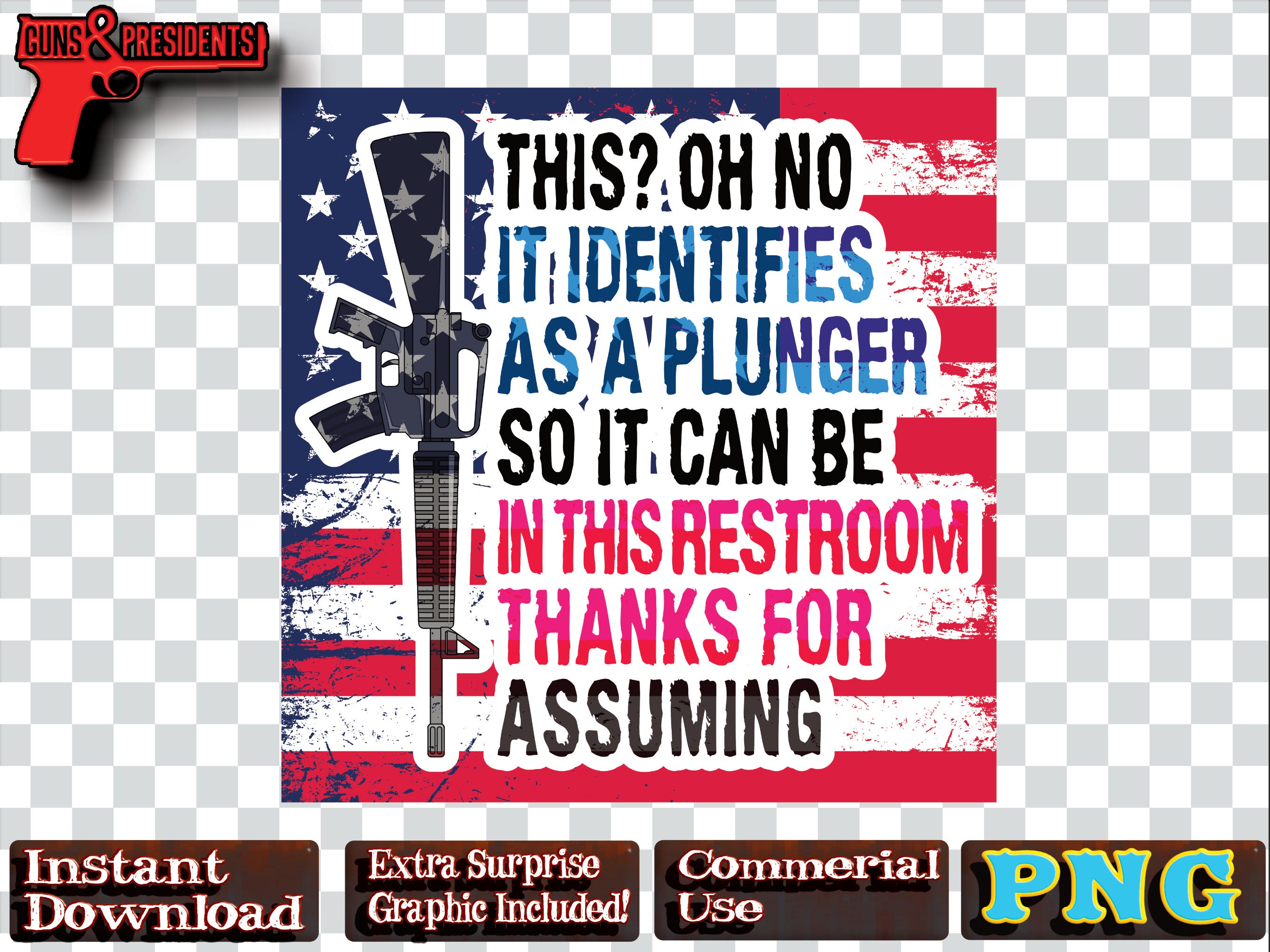 AR 15 PNG, USA, 2nd Amendment Png, Flag Gun Graphic, Republican Shirt ...