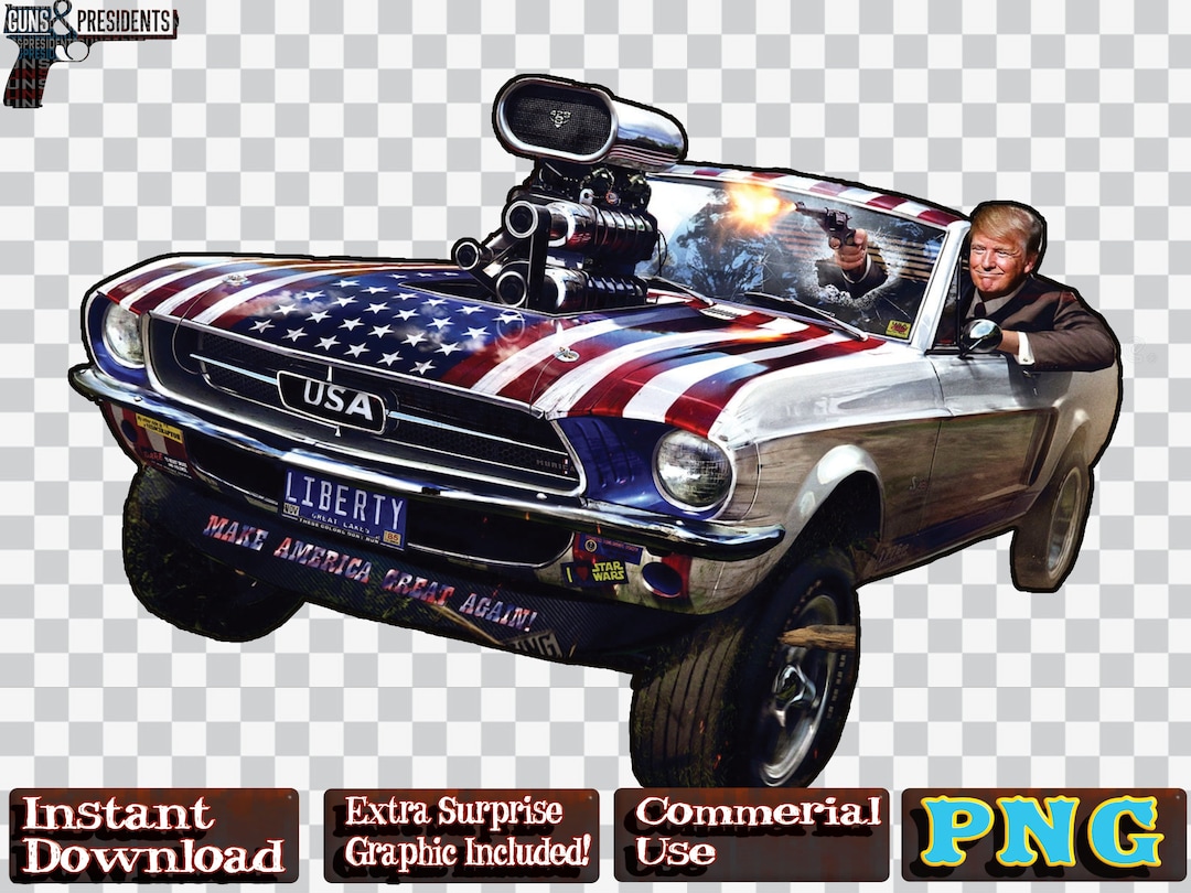 Dukes of Trump Png, Trump Muscle Car Tshirt Designs, Ridiculous Trump ...