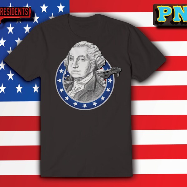 George Washington Kids Shirt - Etsy