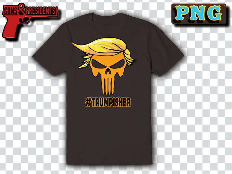 Punisher Trump Png, Trump Design File, Trump Cricut Digital Design ...