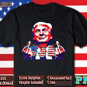 FJB Biden, Middle Finger Trump Png, Pro Trump, FJB Png, Digital File ...