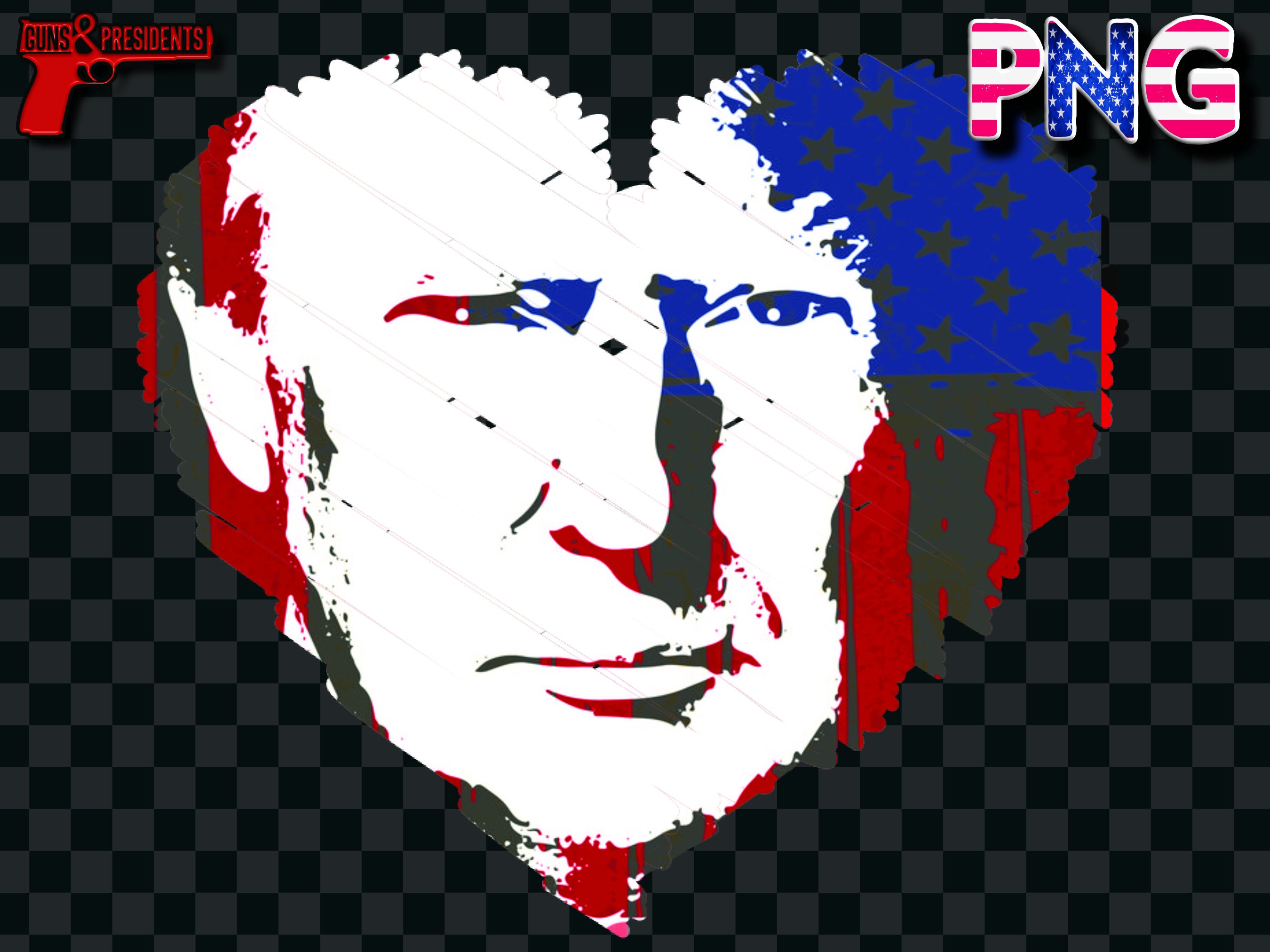 President Trump Png Donald Trump Heart, Trump 2024 PNG, Trump PNG ...