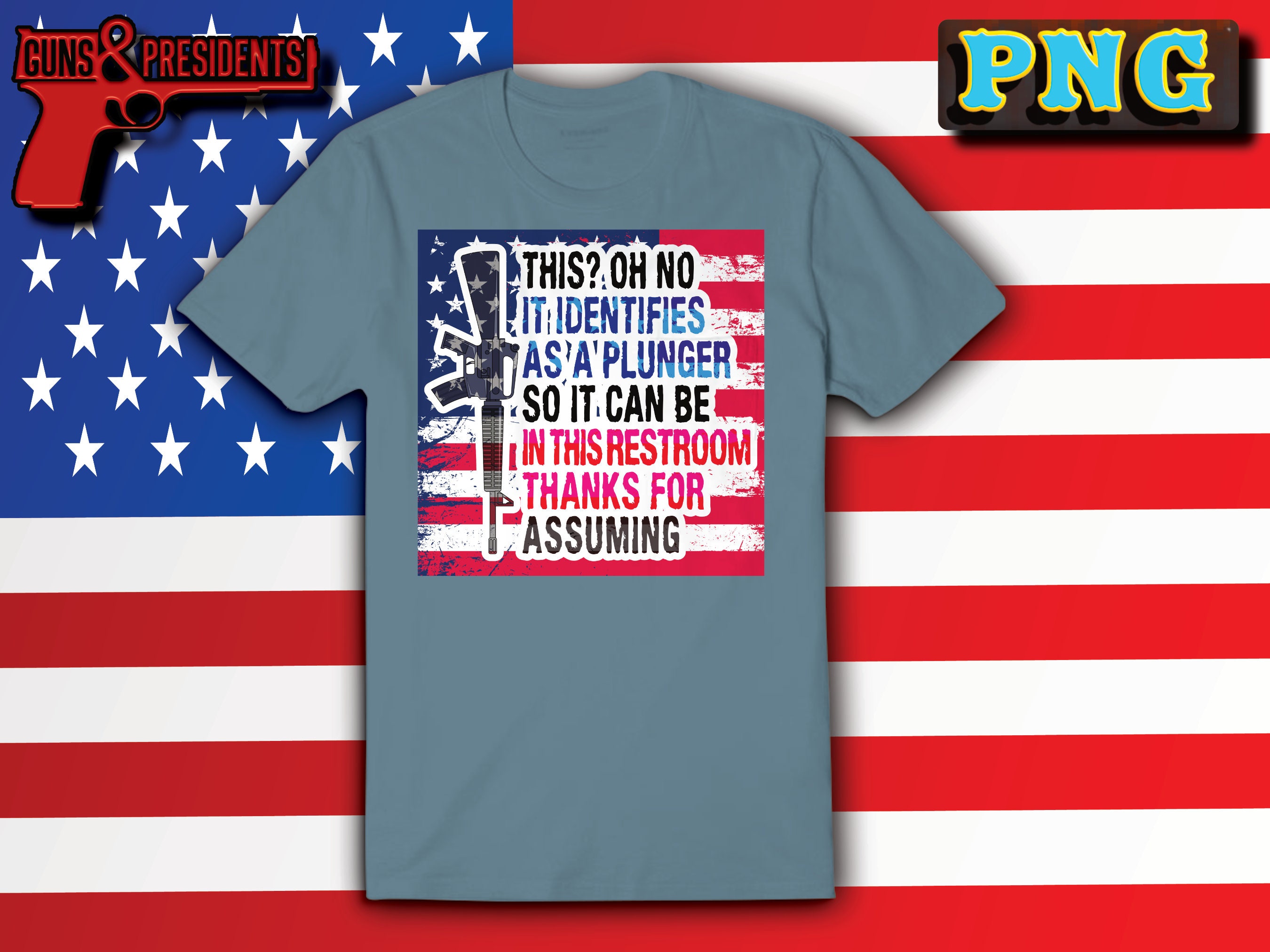 AR 15 PNG, USA, 2nd Amendment Png, Flag Gun Graphic, Republican Shirt ...