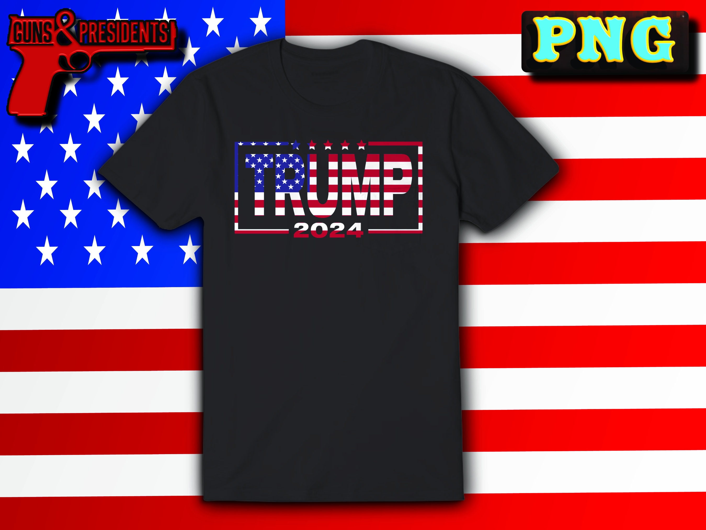 Trump Logo Png, Trump Word Png, Png Trump Design, Trump US Flag Print ...