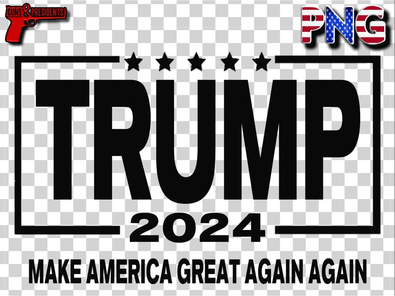 Trump Logo Png Trump Word Png Png Trump Design Trump Shirt - Etsy