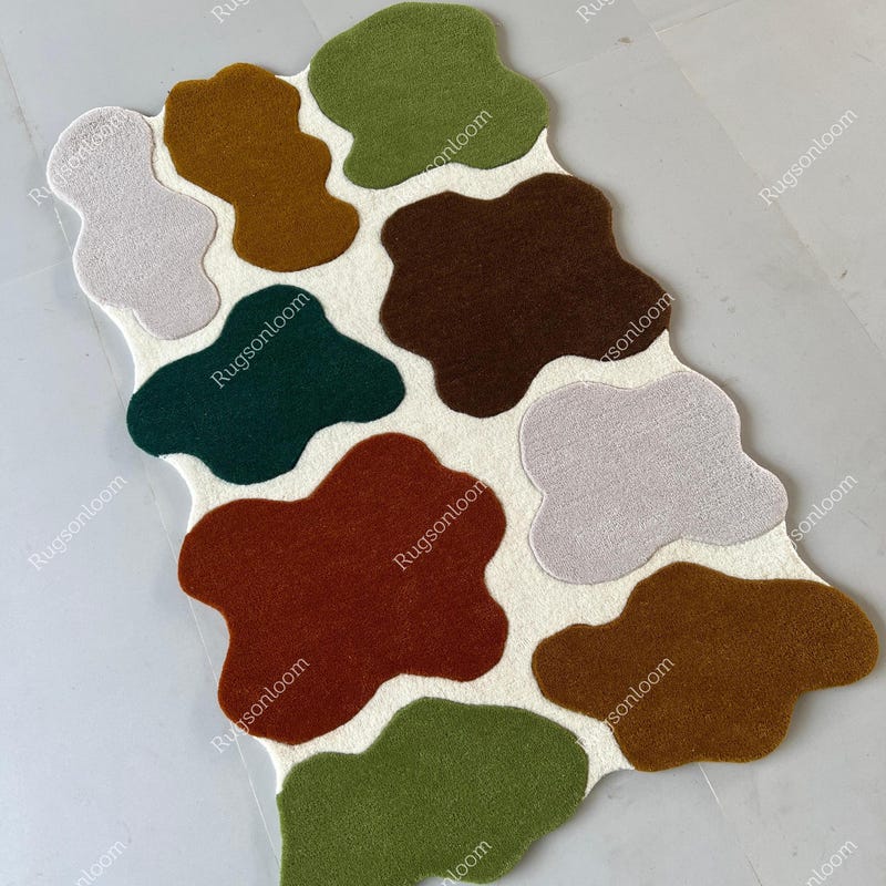 Blob Rug - Etsy