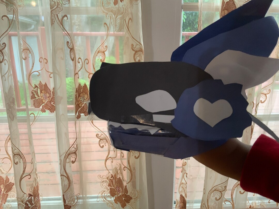 Protogen Paper Dragon - Etsy