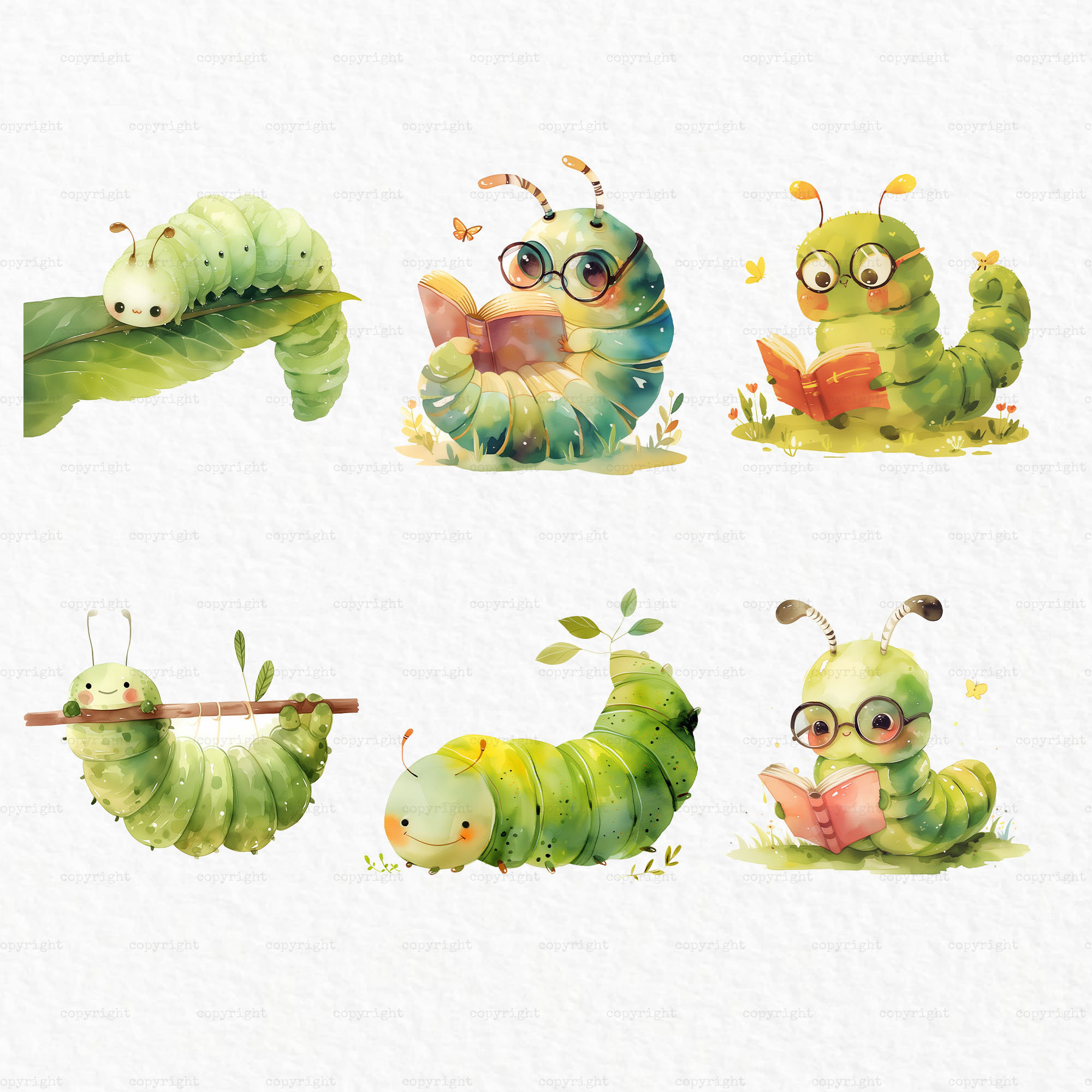 Cute Bug Clipart Hungry Caterpillar Png Insect Teacher Clipart Kawaii ...