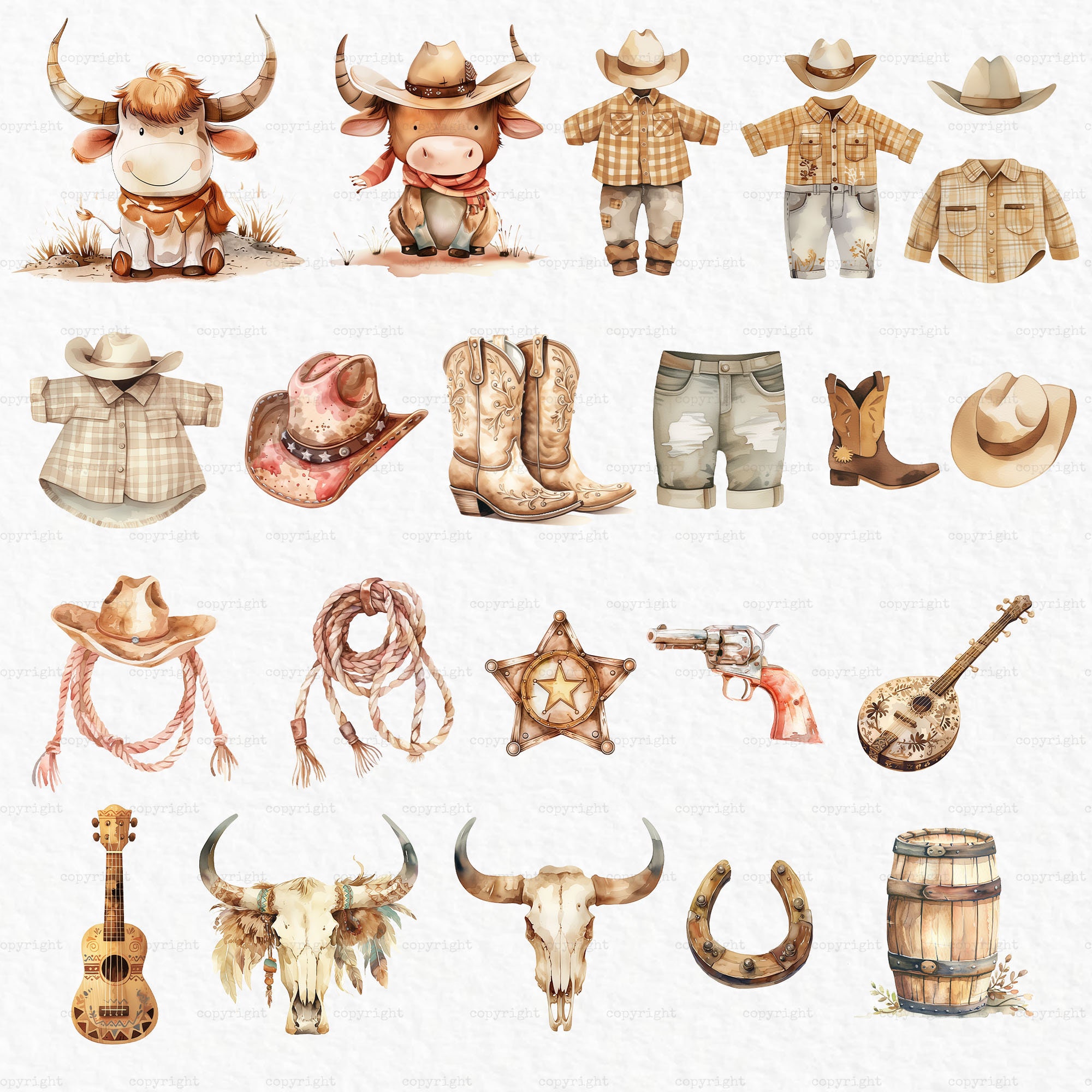 Baby Cowboy Clipart PNG - Baby Shower Western Birthday African American ...