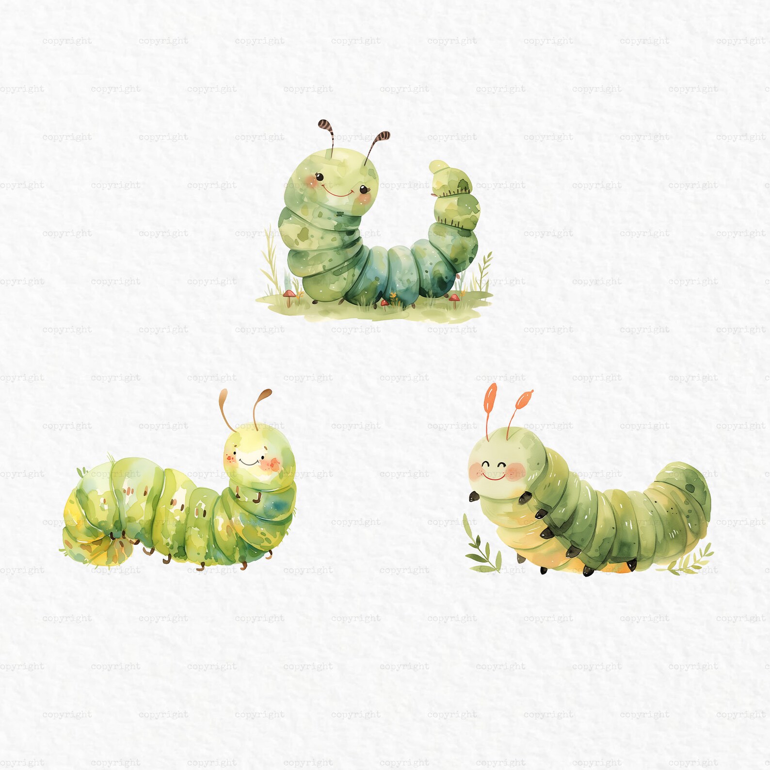 Cute Bug Clipart Hungry Caterpillar Png Insect Teacher Clipart Kawaii ...