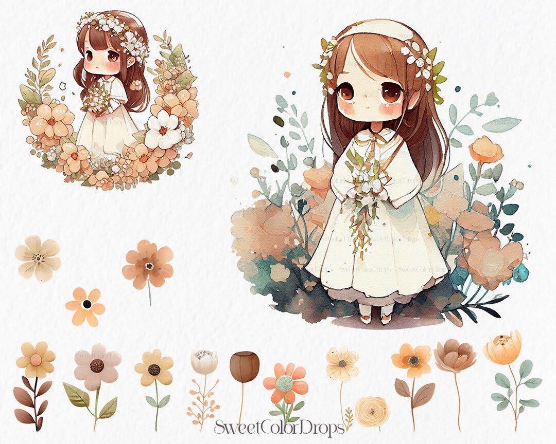 First Communion Watercolor Clipart PNG Religious Graphics - Etsy Australia