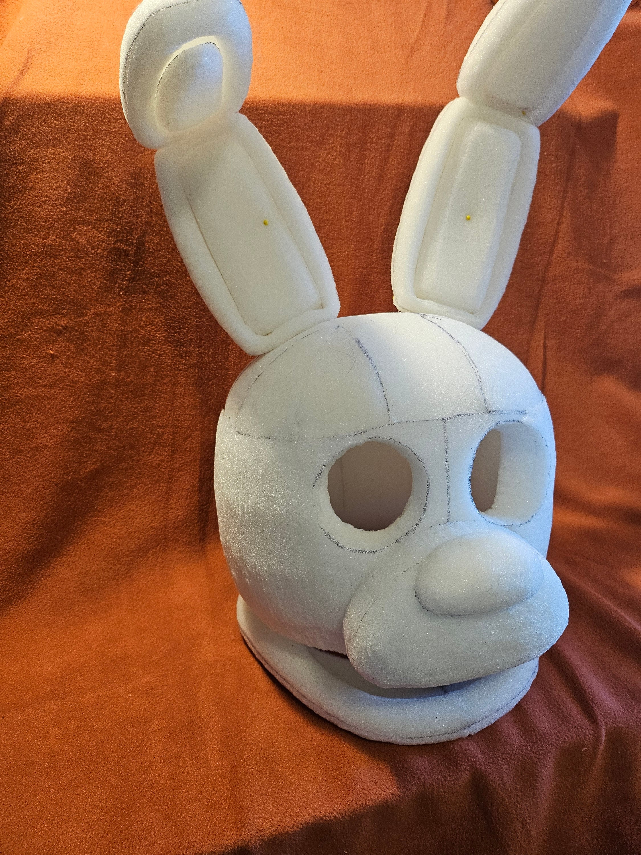 Spring Bonnie Foam Head Base five Nights at Freddys - Etsy