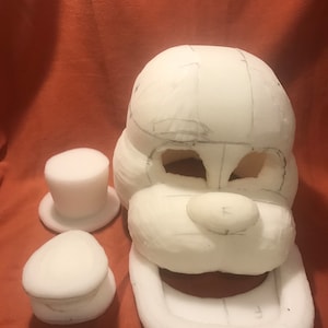 Freddy Foam Head Base (five Nights at Freddy’s) - Etsy