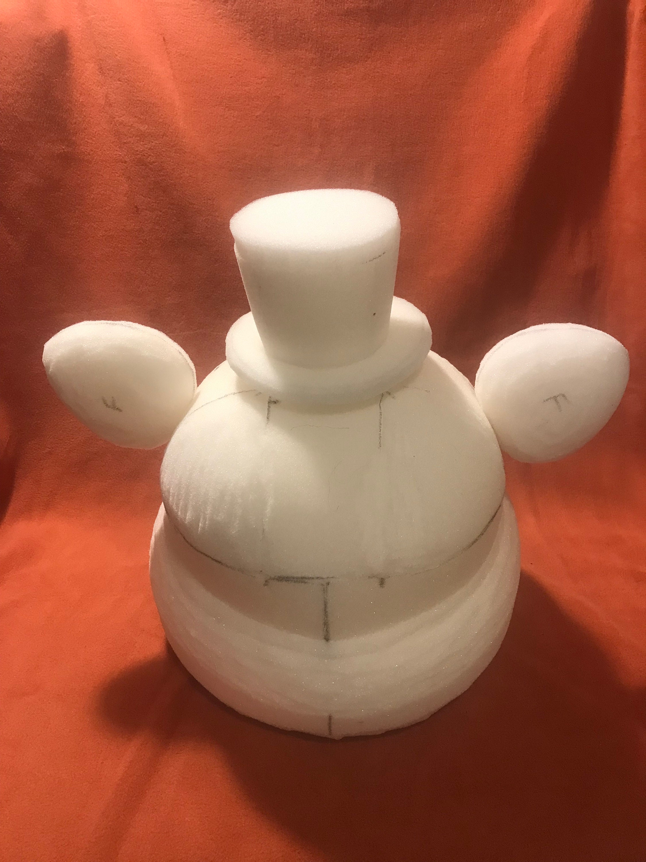 Freddy Foam Head Base (five Nights at Freddy’s) - Etsy