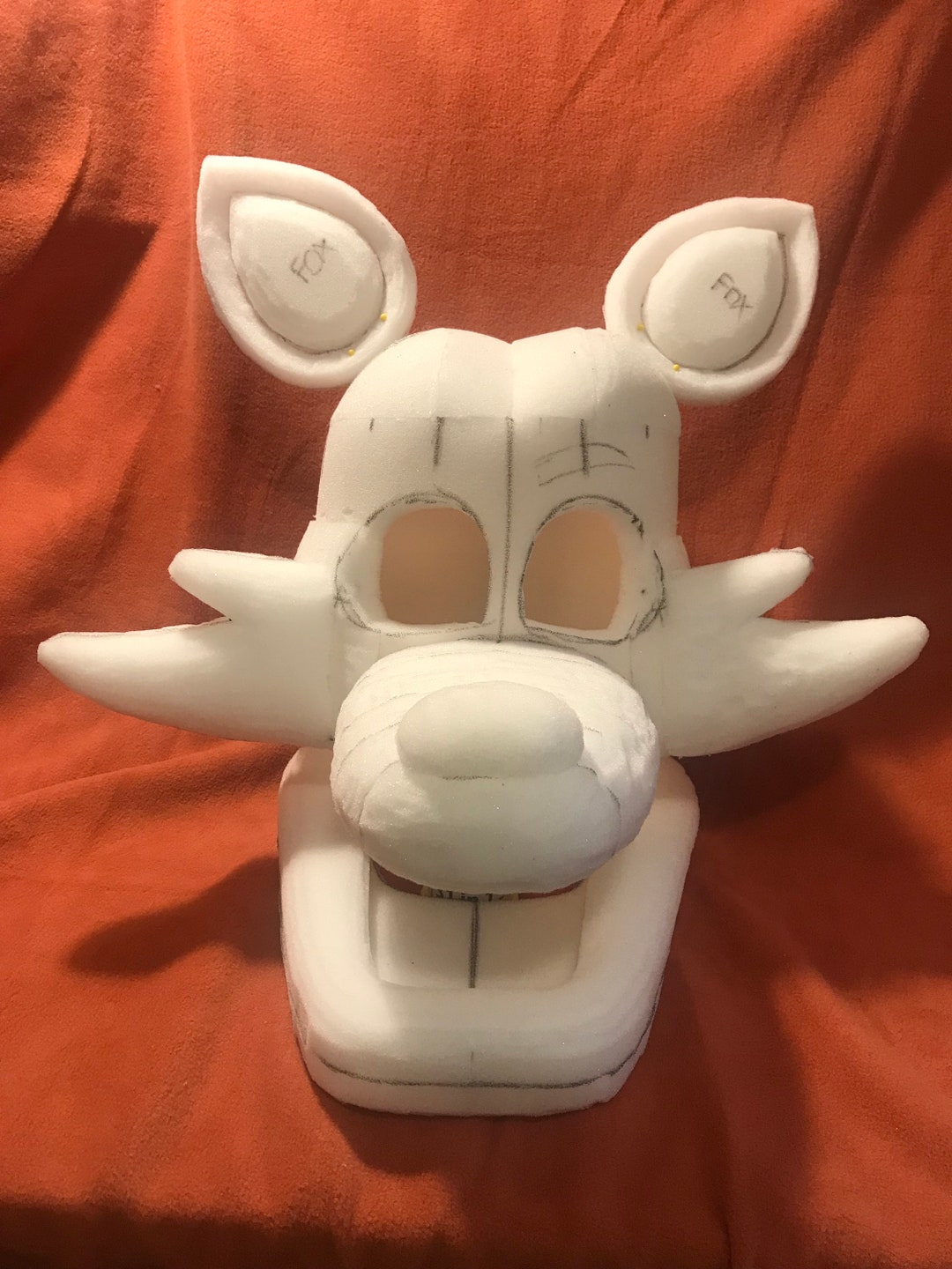Foxy Foam Head Base (five Nights at Freddy’s) - Etsy