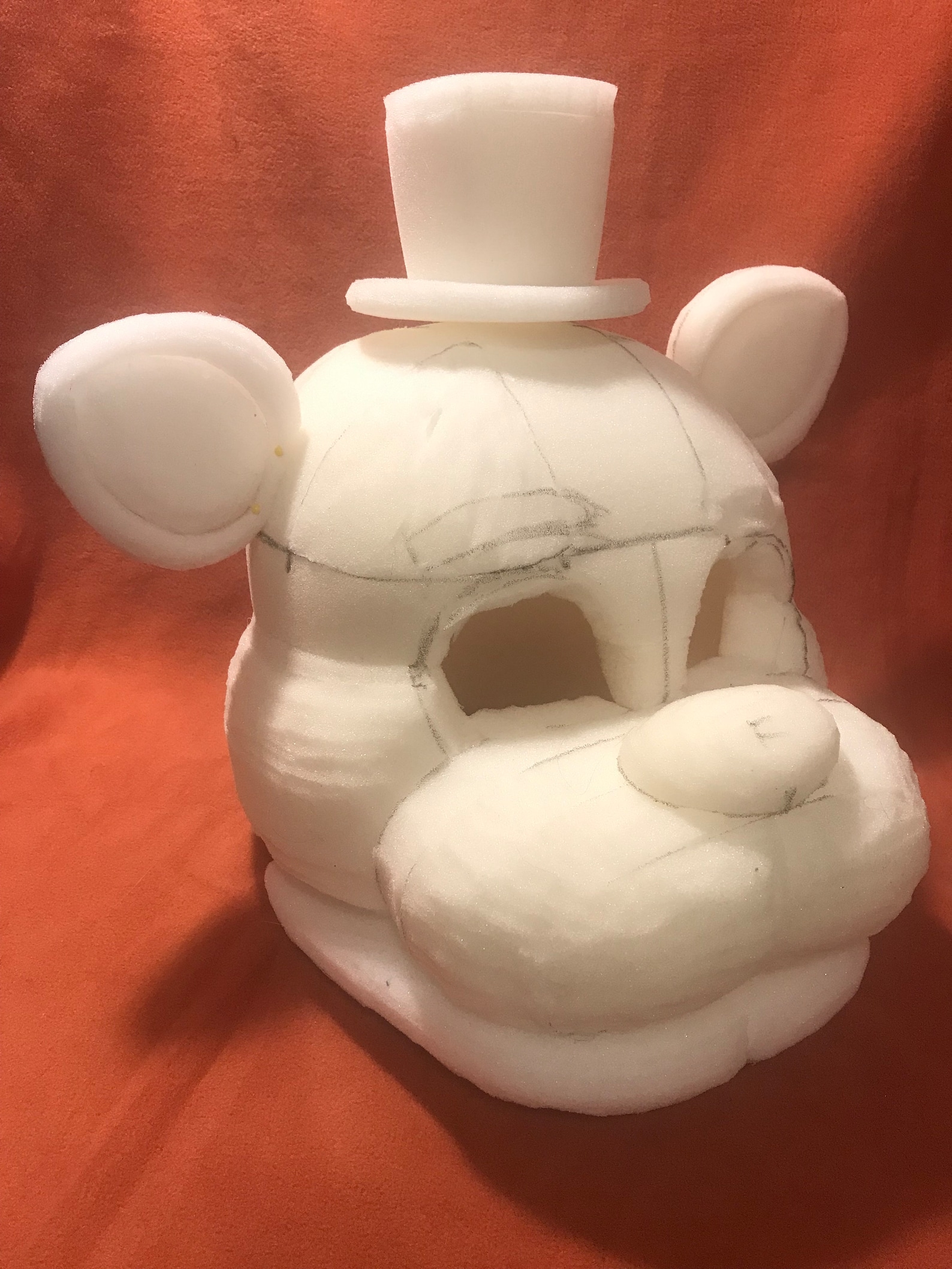 Freddy Foam Head Base (five Nights at Freddy’s) - Etsy