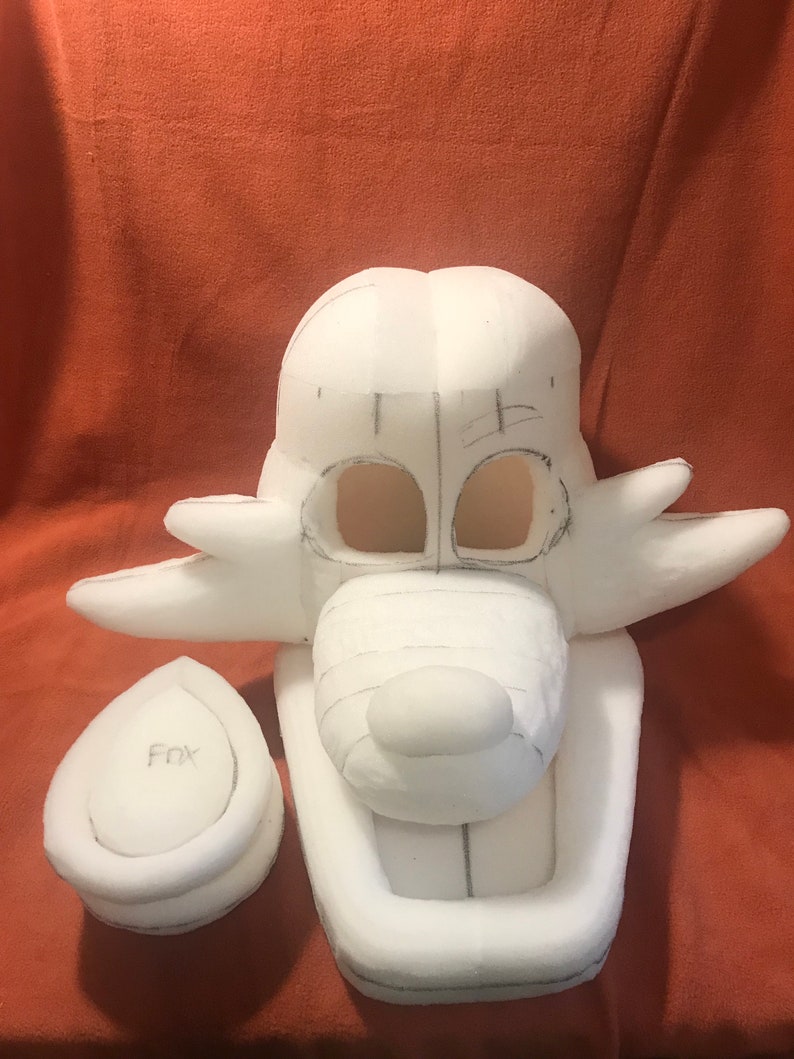 Foxy Foam Head Base five Nights at Freddys - Etsy