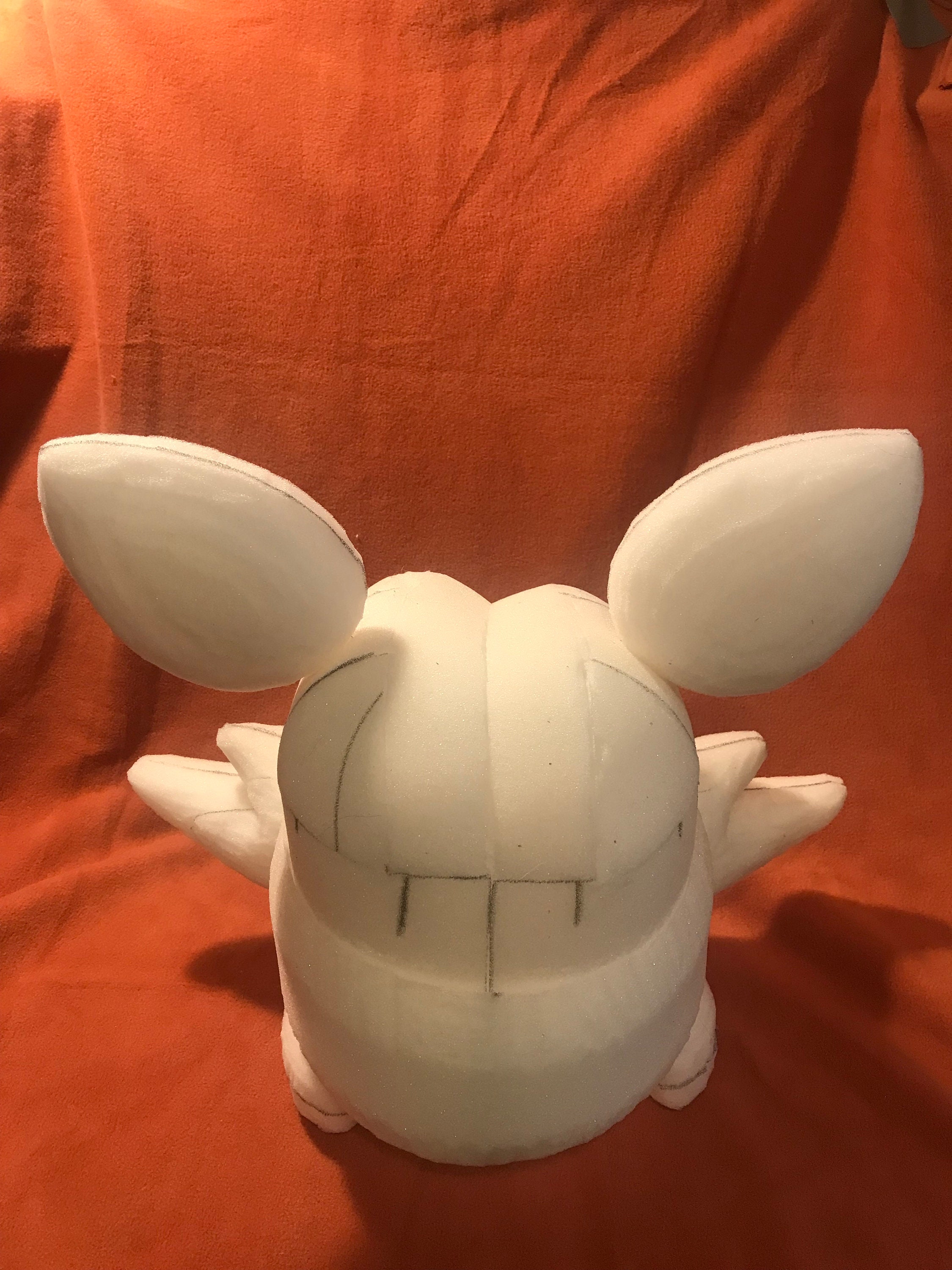 Foxy Foam Head Base five Nights at Freddys - Etsy