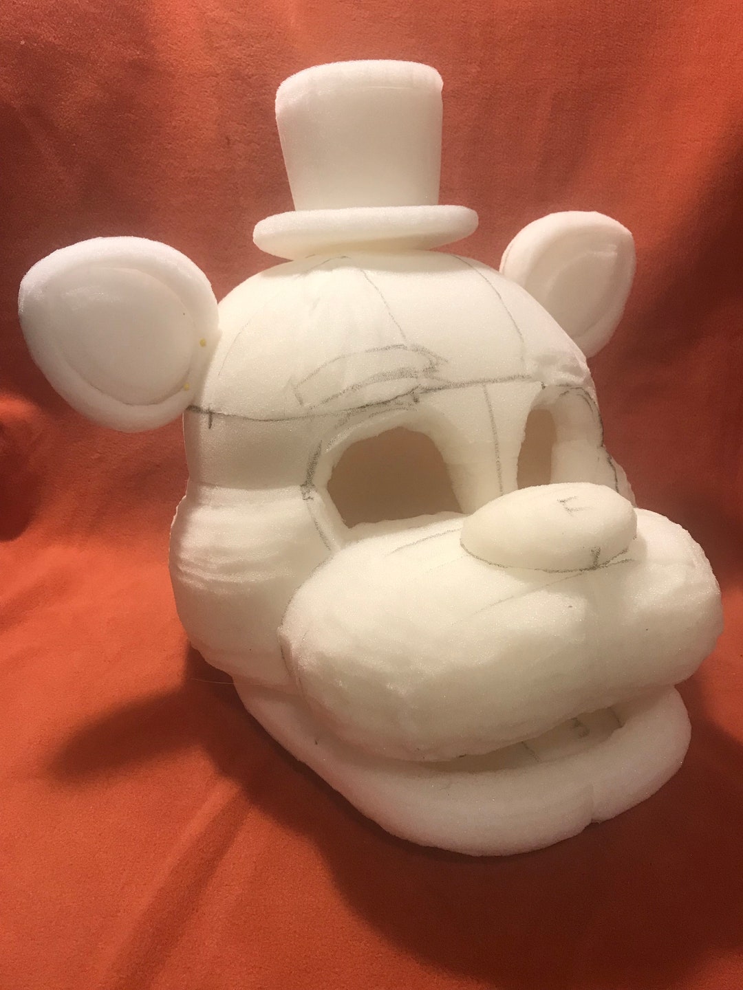 Freddy Foam Head Base (five Nights at Freddy’s) - Etsy
