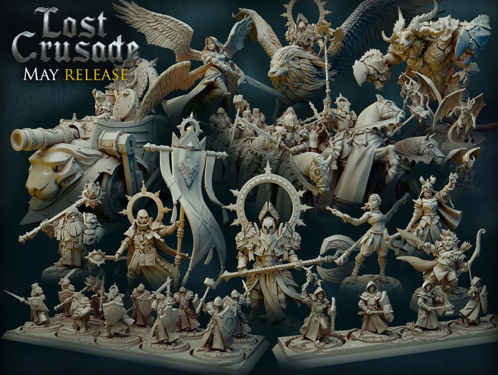 Dnd Minis / 3D Dnd Miniatures Dnd Pack / 3D Printer Files / STL Pack ...