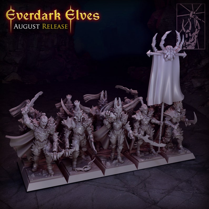 Dnd Minis / 3D Dnd Miniatures Dnd Pack / 3D Printer Files / STL Pack ...