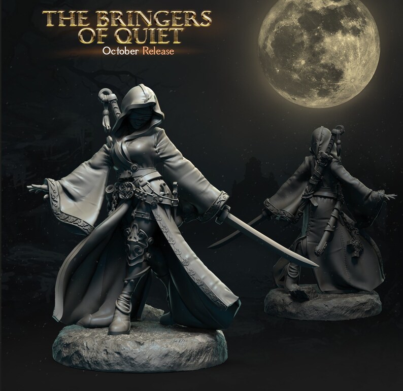 Dnd Minis / 3D Dnd Miniatures Dnd Pack / 3D Printer Files / STL Pack ...