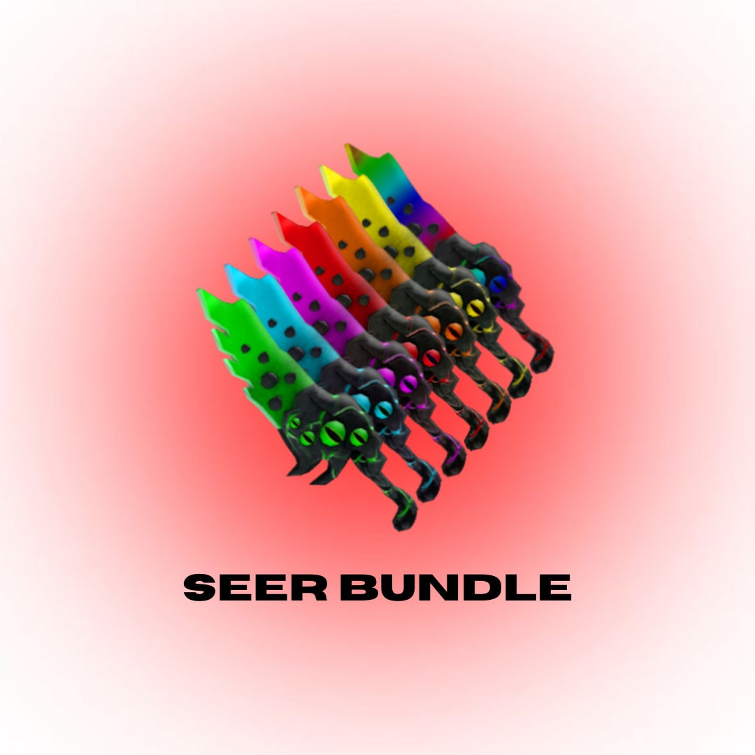 MM2 Murder Mystery Full Seer Set Green Seer Blue Seer - Etsy