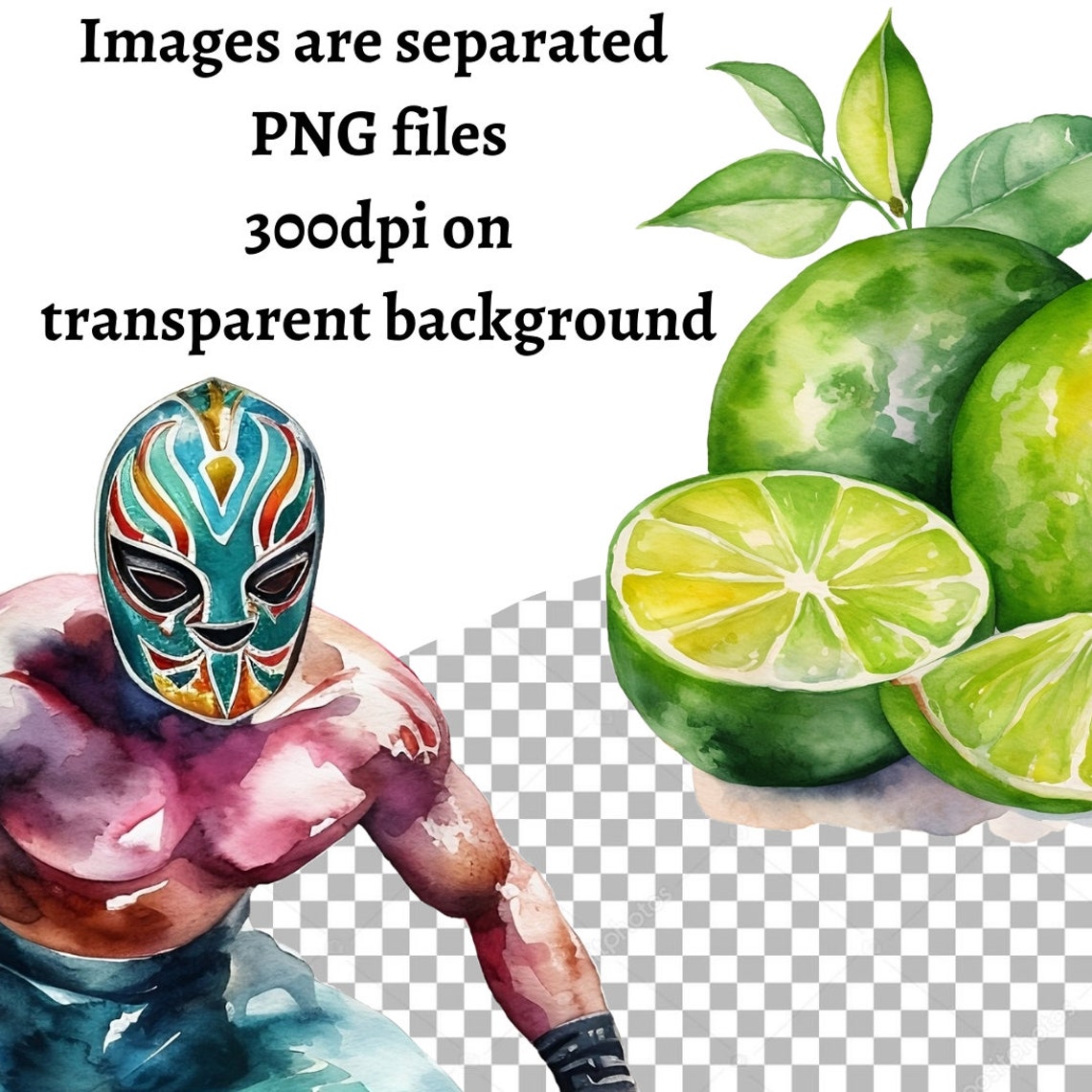 Watercolor Clipart Mexico Clipart Transparent Background PNG Clipart ...